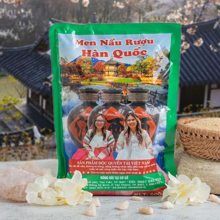 Men Nấu Rượu Hàn Quốc - Men Nấu Rượu Hoàng Sơn